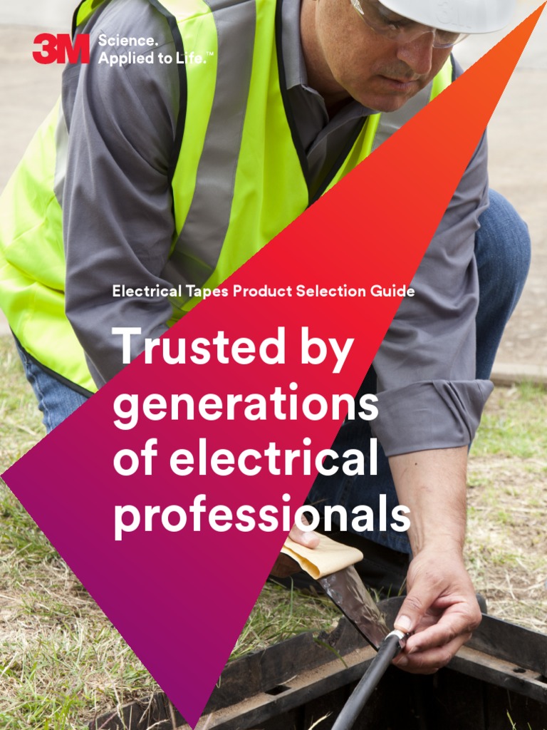 3M Electrical Tapes Selection Guide | PDF | Duct (Flow) | Electric Arc