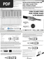 Cable Gland Size Selection Chart | PDF | Equipment | Building Engineering