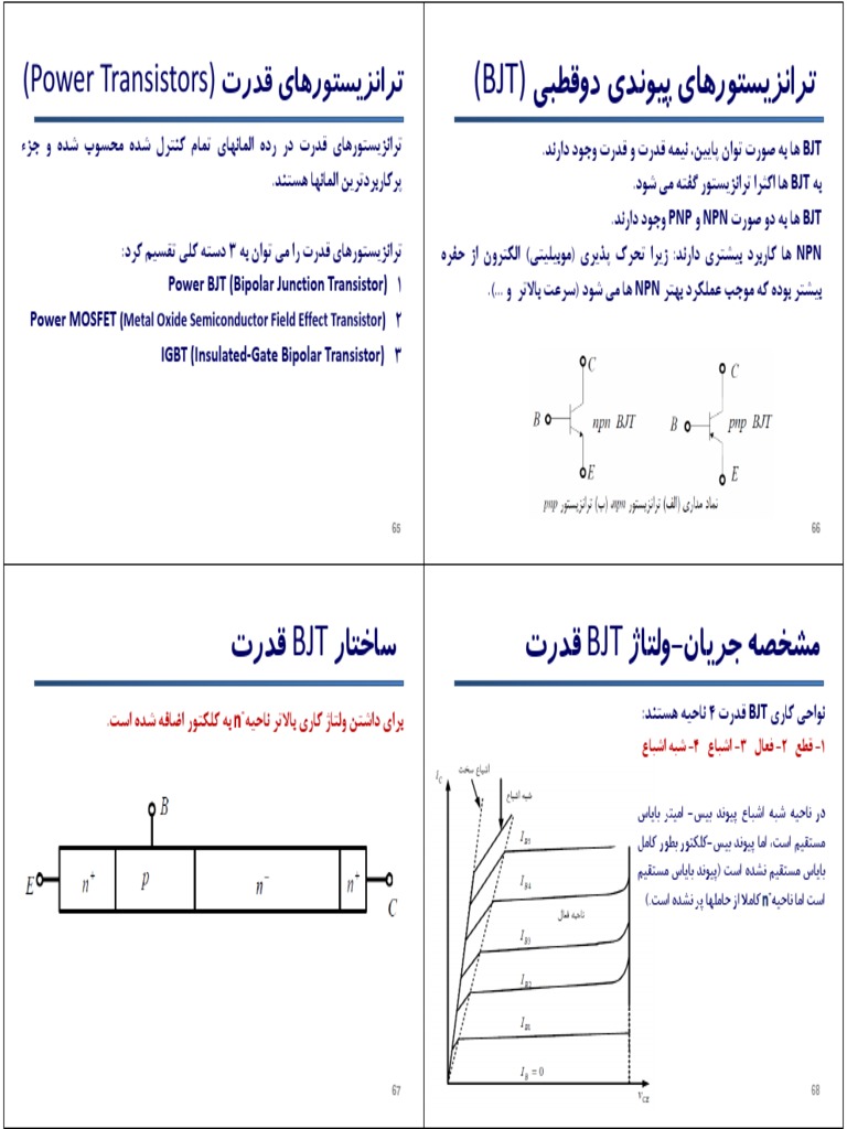 Power Transistor Types and Applications (40 characters | PDF | Bipolar ...