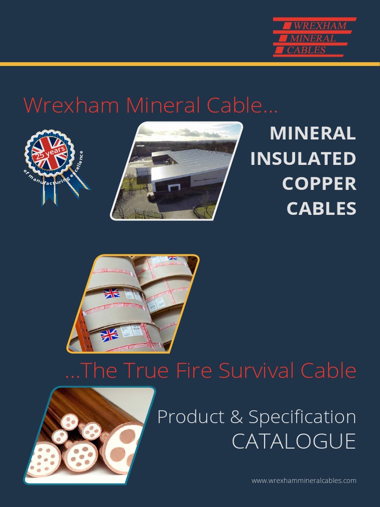 Wrexham Mineral Cable... : Catalogue | PDF | Electrical Wiring | Mains ...