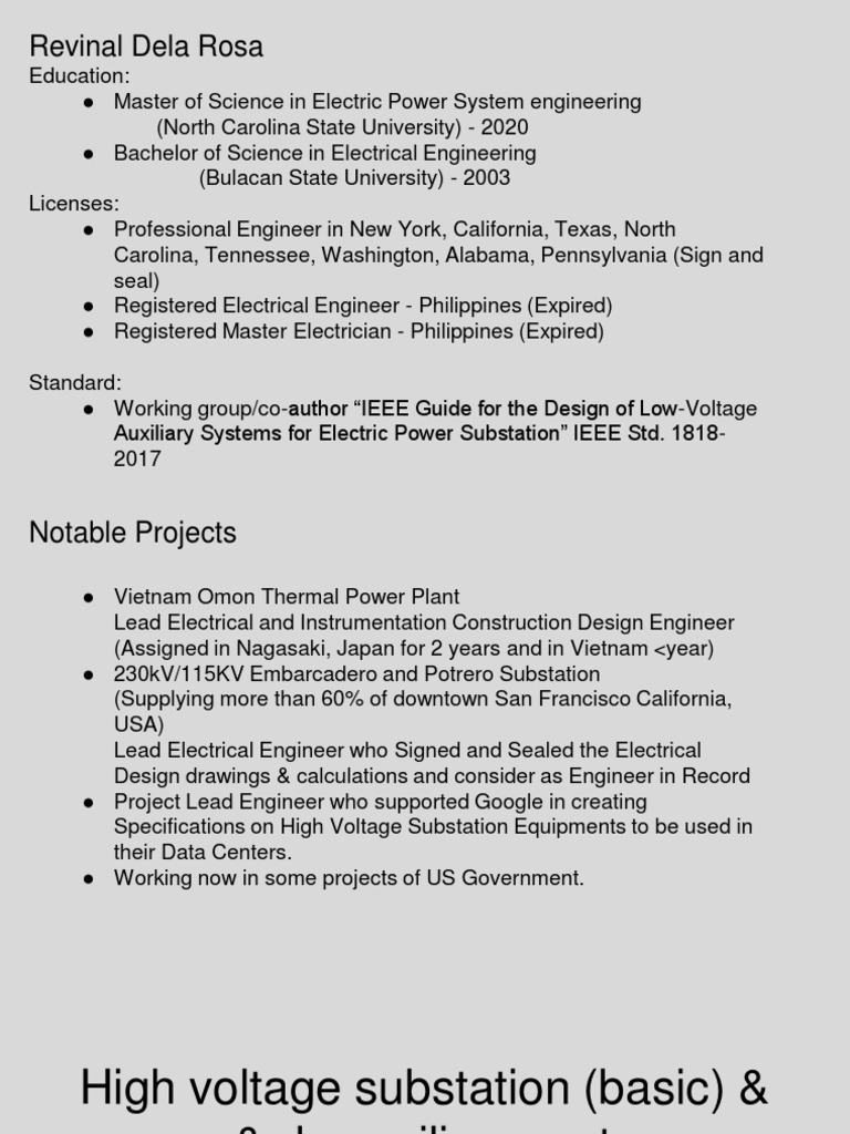 Basic in Substation Design | PDF | Electrical Substation | Transformer