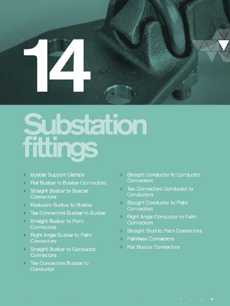 Substation Fittings | PDF | Pipe (Fluid Conveyance) | Electrical Conductor