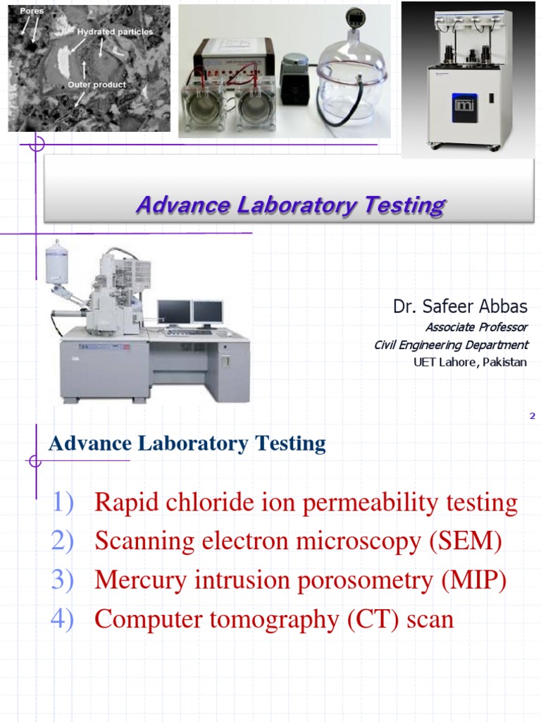 Advance Laboratory Testing | PDF