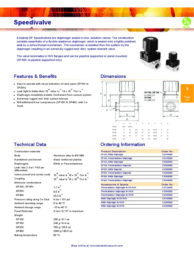 Manual Operation Isolation Valve | PDF | Valve | Vacuum