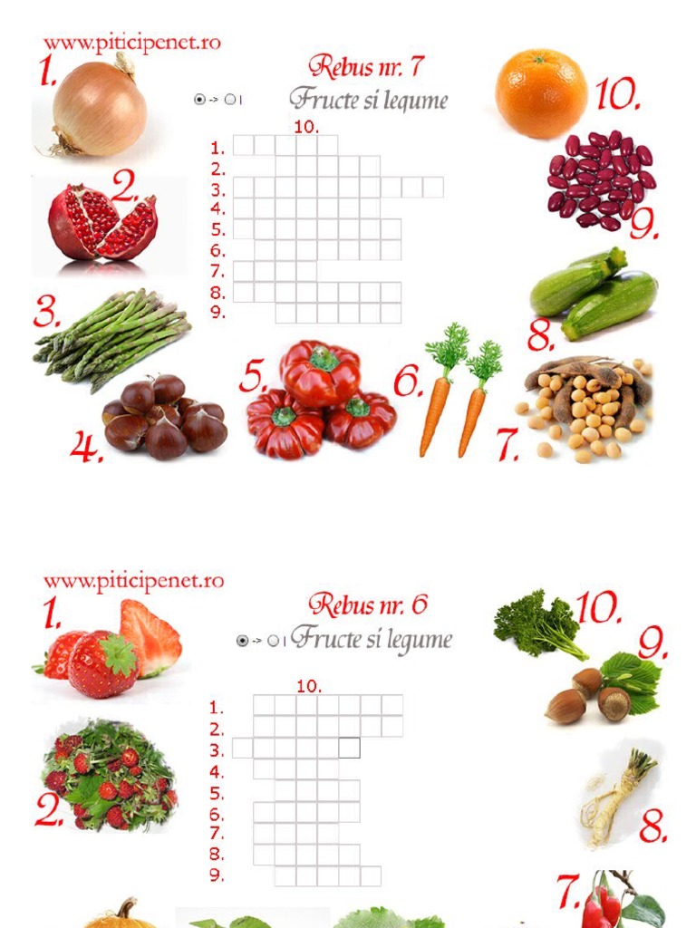 Rebus Pentru Copii 7 Ani | PDF