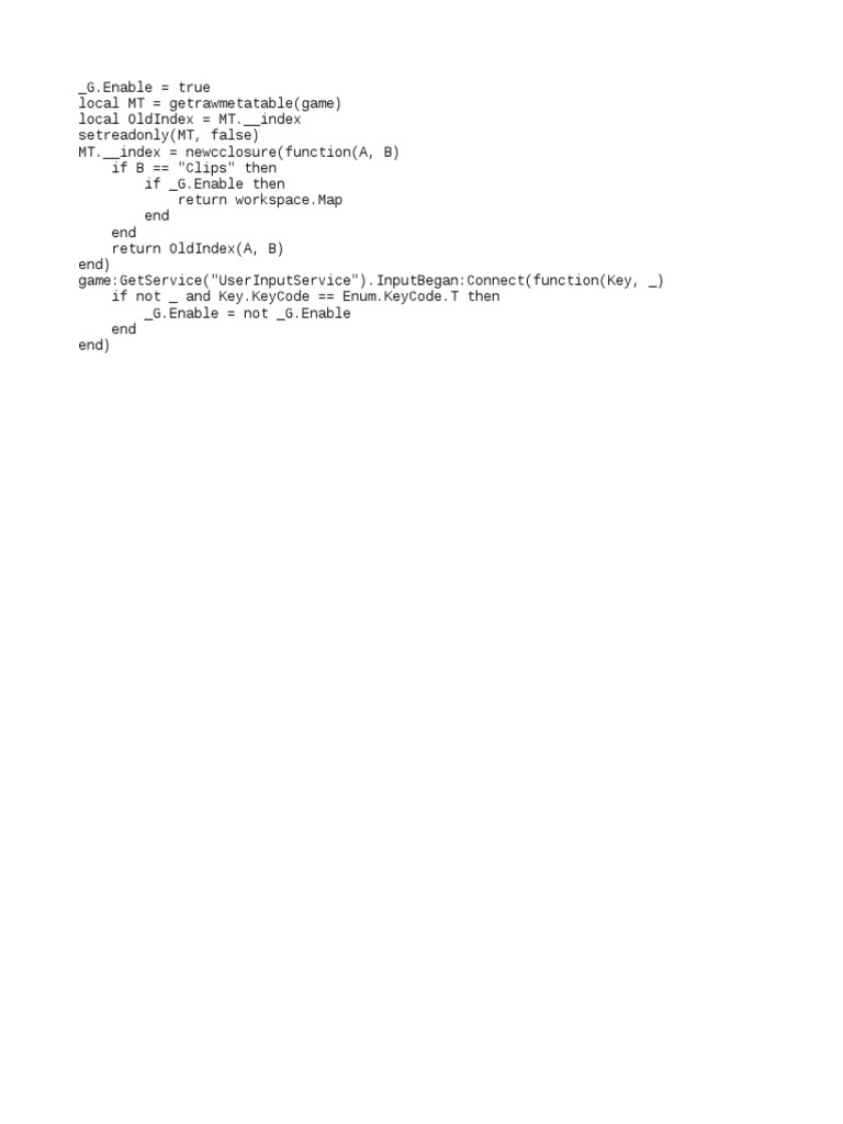Arsenal WALLBANG SCRIPT | PDF