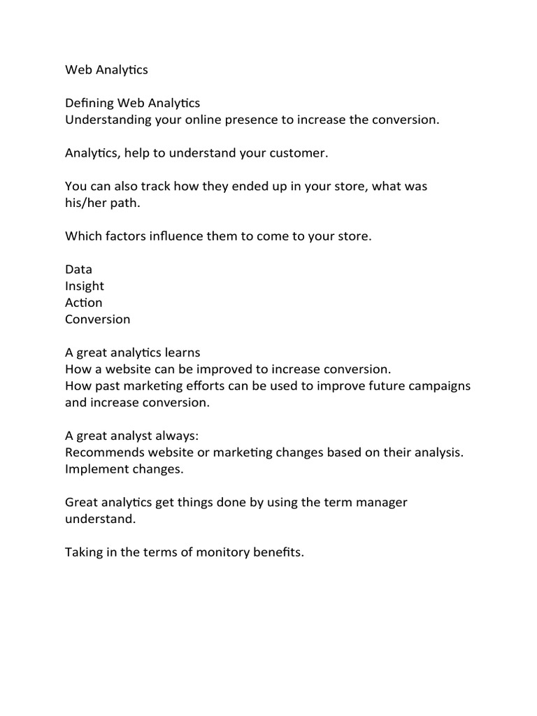 Adobe Analytics Pdf Analytics Performance Indicator 6385