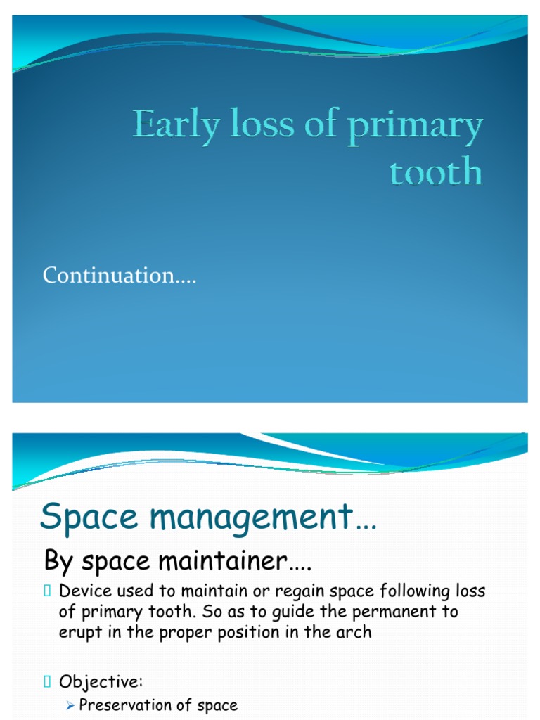 Space Maintainer | PDF | Dentures | Tooth