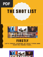 StudioBinder Ultimate Shot List Template | PDF | Camera | Photography ...