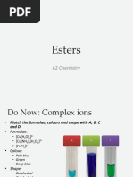 Table of Esters and Their Smells v2 A | PDF | Ester | Chemical Substances