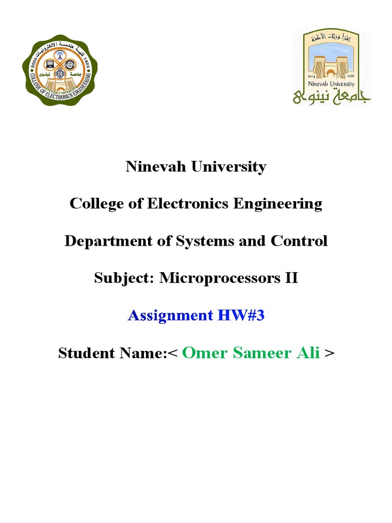 HW#3 Solution | PDF | Random Access Memory | Input/Output