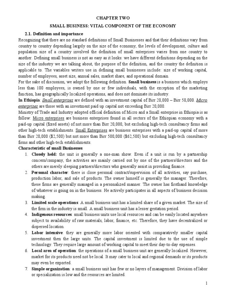 Small Business: Economic Impact | PDF | Swot Analysis | Brainstorming