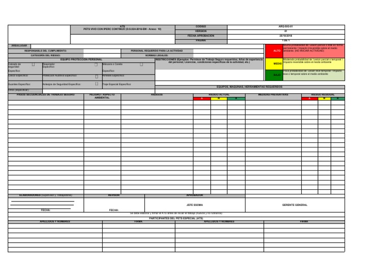 Ats - Check List | PDF | Business | Seguridad