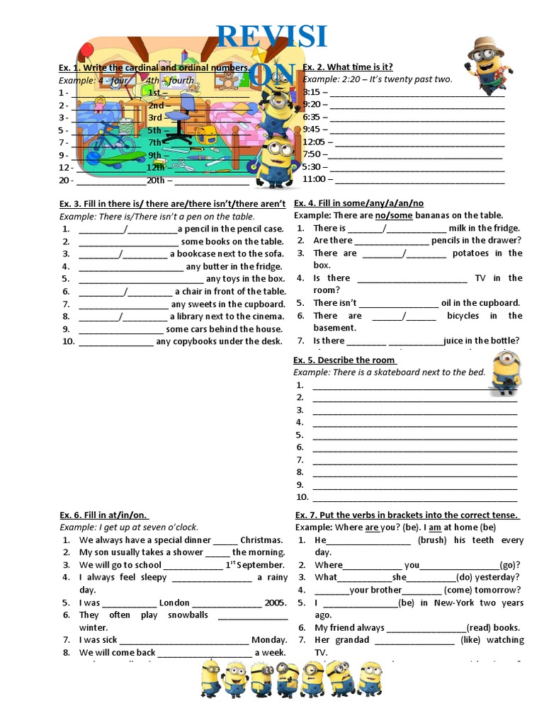 Good Review With Present Simple | PDF | Languages | Language Arts ...
