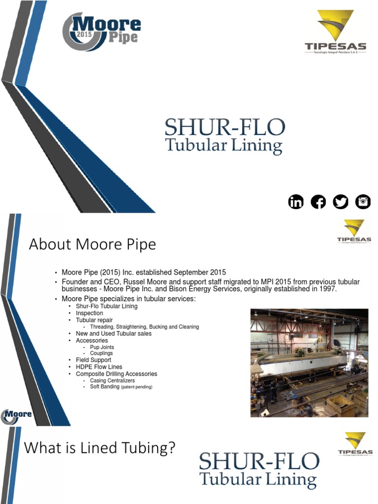 Shur Flo - Tipesas Presentation - 2020 | PDF | Pipe (Fluid Conveyance ...