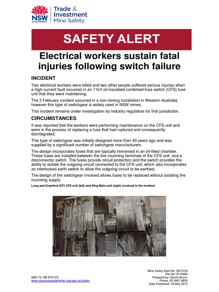Rmu Lfi PDF | PDF | Fuse (Electrical) | Switch