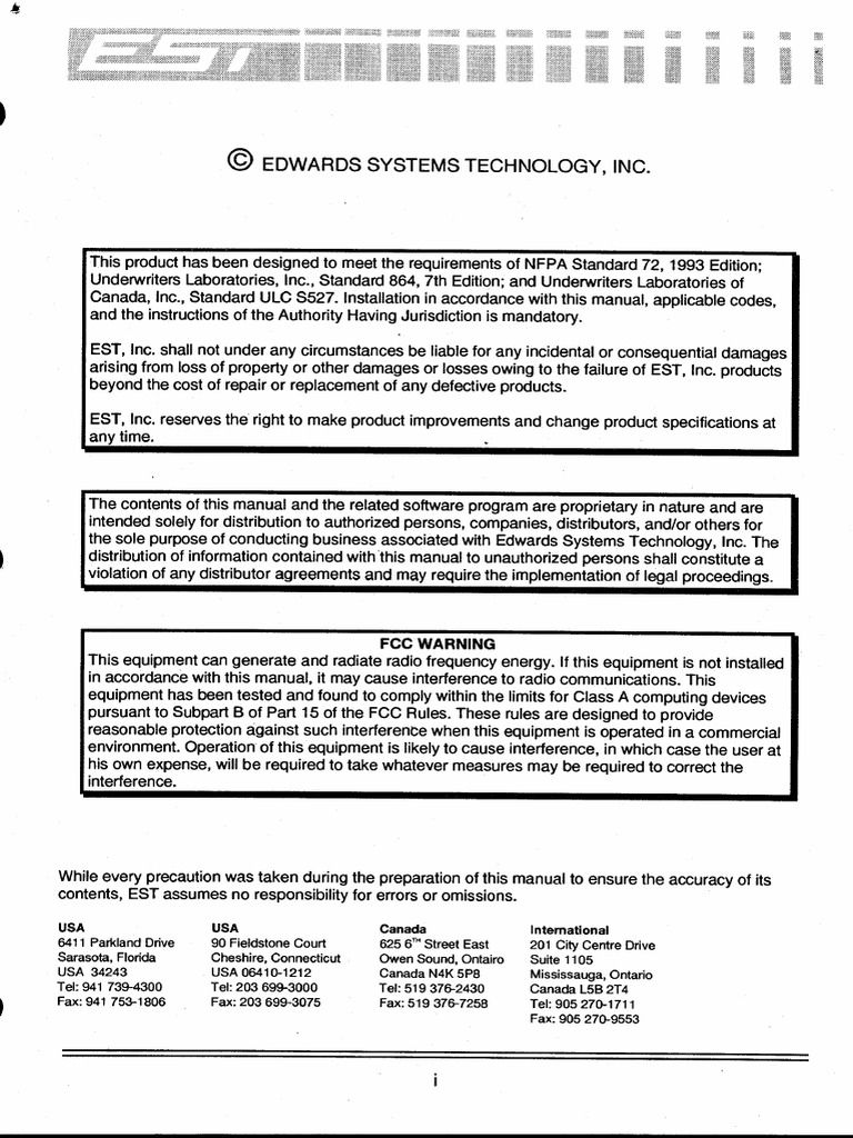 EST1 Manual PDF | PDF