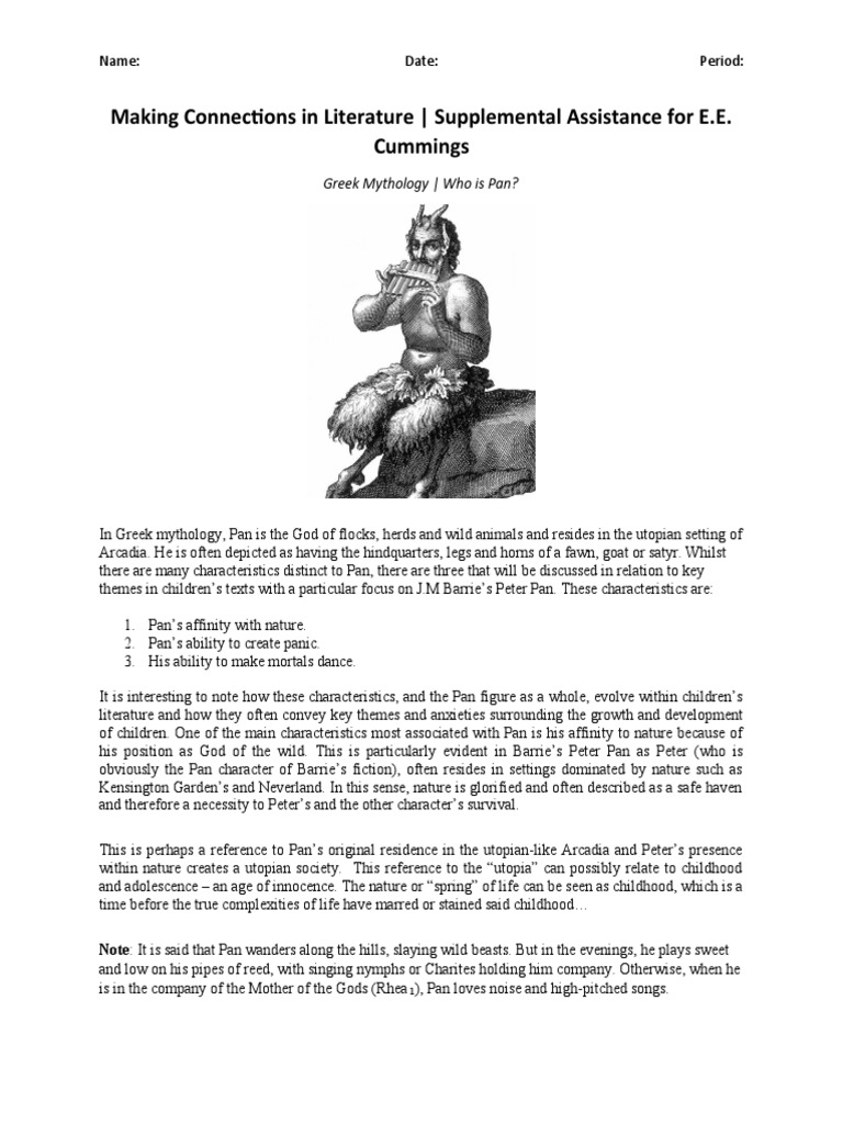 Making Connections in Literature - Pan | PDF | General Fiction