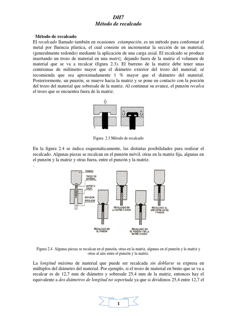 10.-DH 7 Método de Recalcado | PDF | Naturaleza