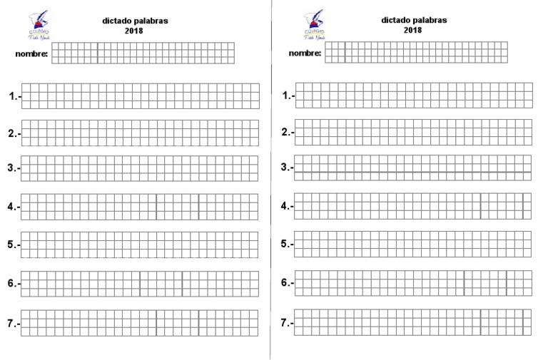 Formato para Dictados | PDF