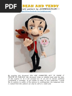Amigurumi Patterns for Gargamel and Azrael | PDF | Crochet | Textile Arts