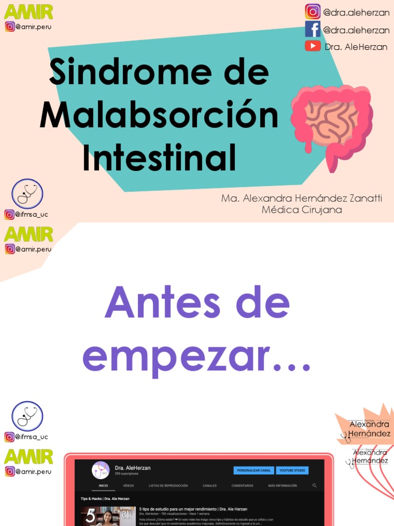 Fisiopatología del Síndrome de Malabsorción | PDF | Enfermedad celíaca ...