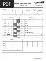 Math Lit Grade 11 P1 Nov Exam Exemplar Memo 2024 | PDF | Mathematics