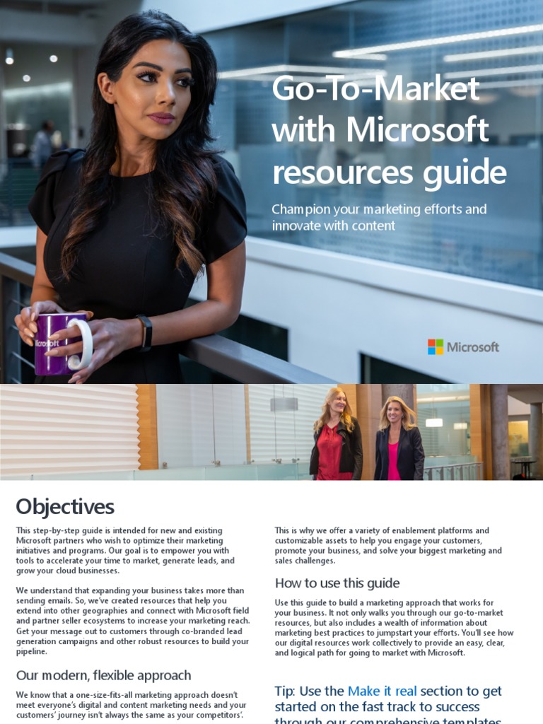 Go-To-Market With Microsoft Resources Guide: Champion Your Marketing ...