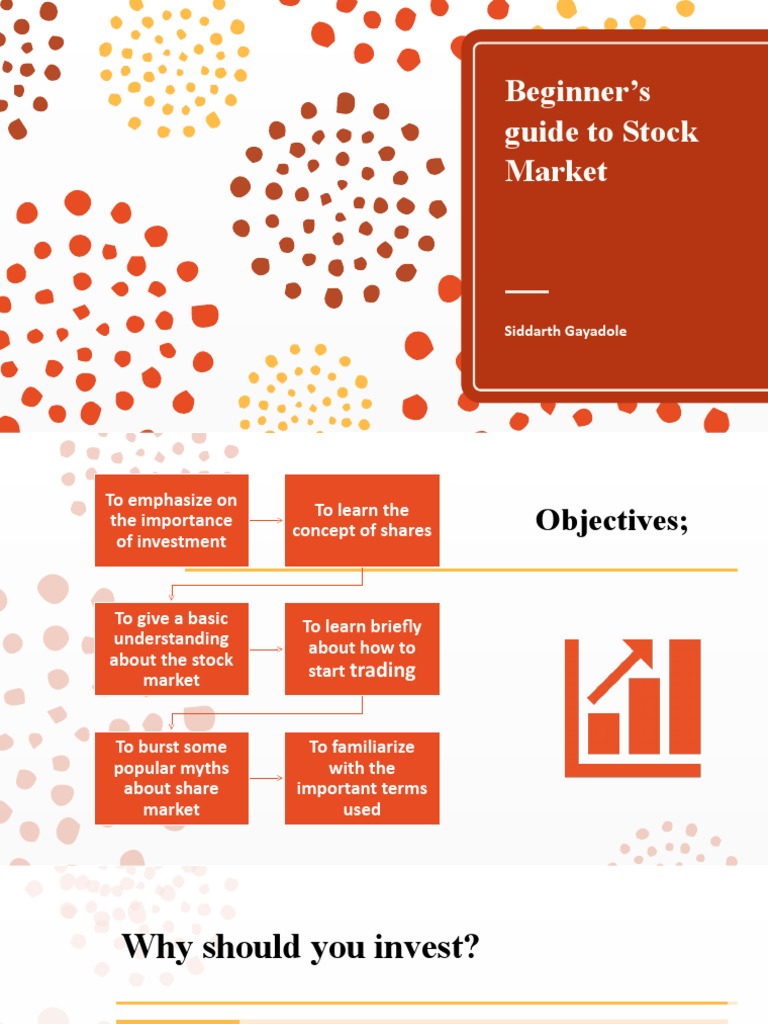 Beginners Guide To Stock Market | PDF | Stocks | Dividend