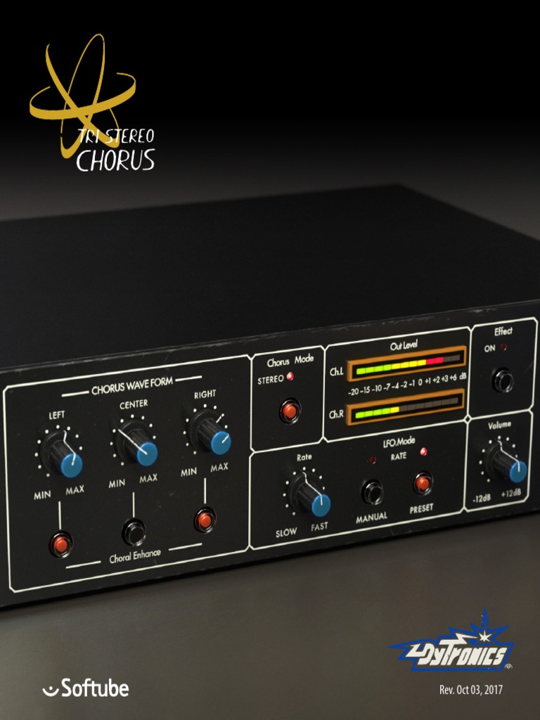 Dytronics Tri-Stereo Chorus Manual | PDF | Sound Technology | Sound