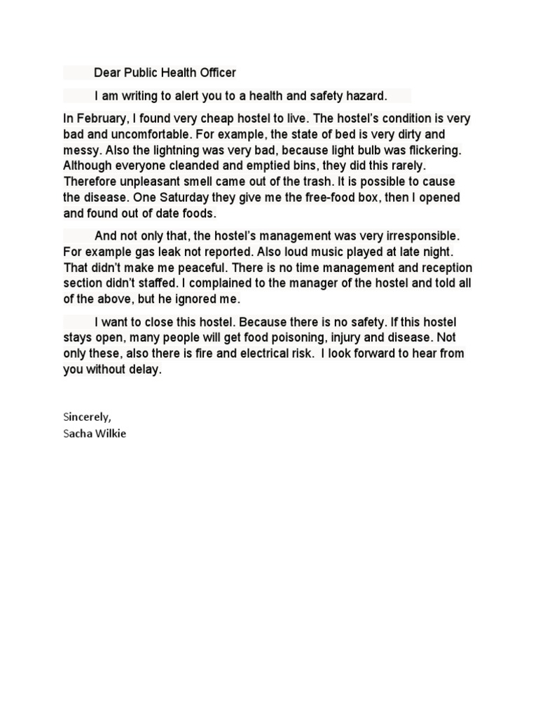 An Unwelcome Appearance Letter | PDF