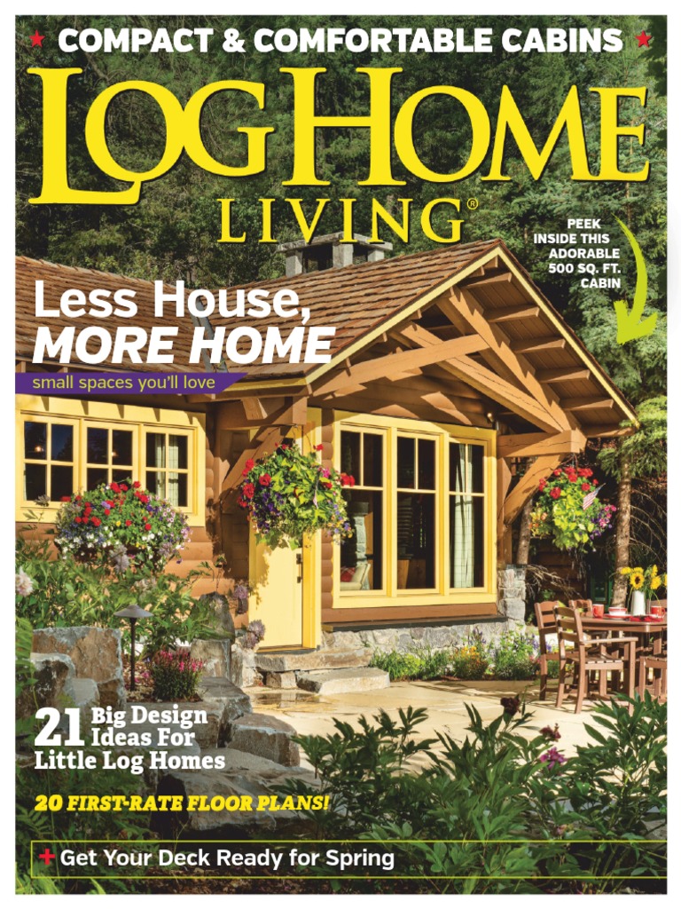 Big Ideas for Small Log Homes | PDF | Mortgage Loan | Lighting