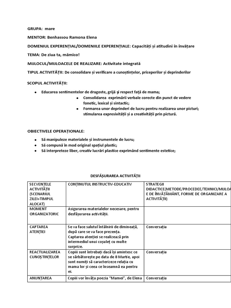 Fisa de Asistenta 4 | PDF