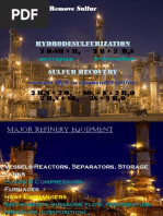 Outline of Diesel Hydrotreating Unit (DHT Unit) | PDF | Oil Refinery ...