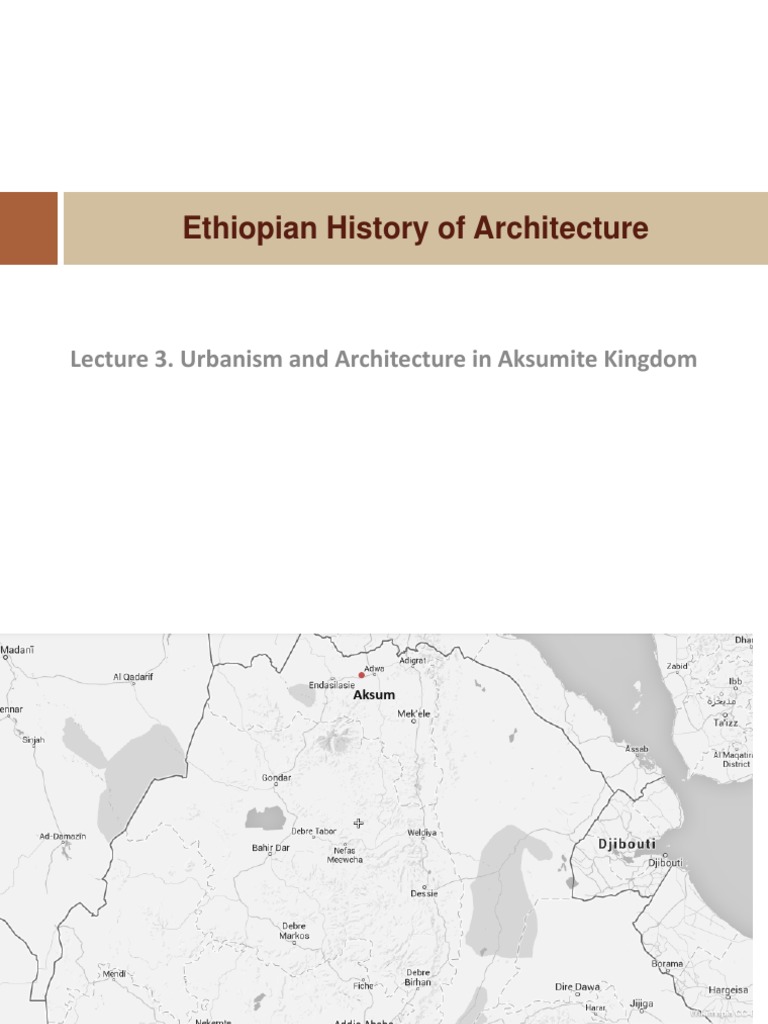 Aksumite Architecture and Urbanism | PDF | Economic Sectors | Archaeology