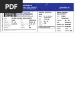 Indigo Boarding Pass Sample | PDF