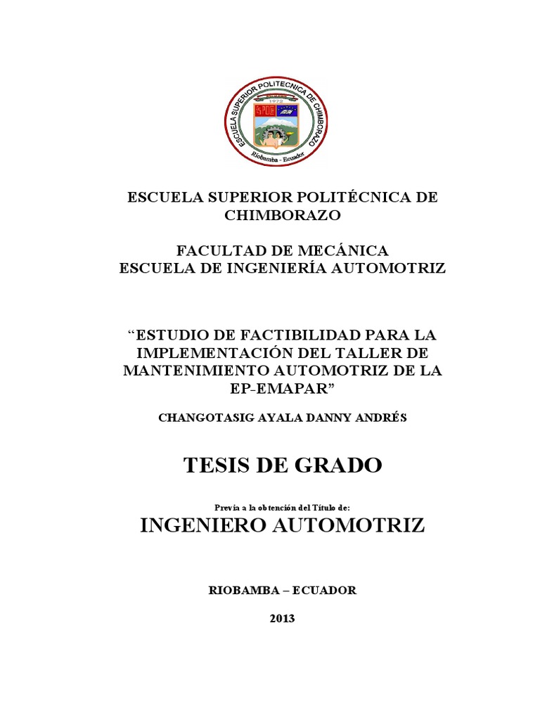 Estudio de Factibilidad de Taller PDF | PDF | Diseño | Producto (Negocio)