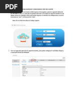 Pasos para Cambiar La Contraseña Del Router Mercusys | PDF
