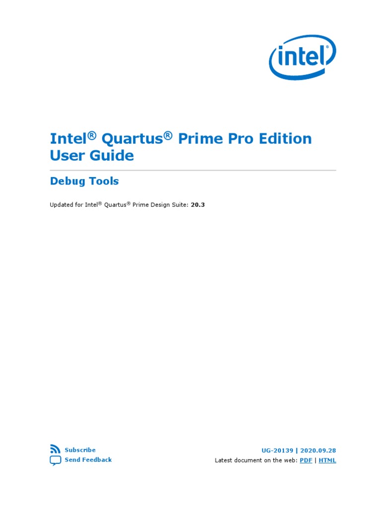 Intel Quartus Prime Pro Edition User Guide | Download Free PDF | Debugging | Command Line Interface