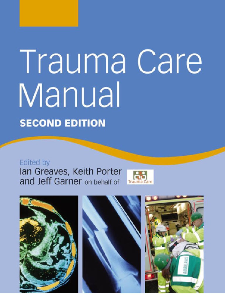 Trauma Care Manual | PDF | Violence | Evidence Based Medicine