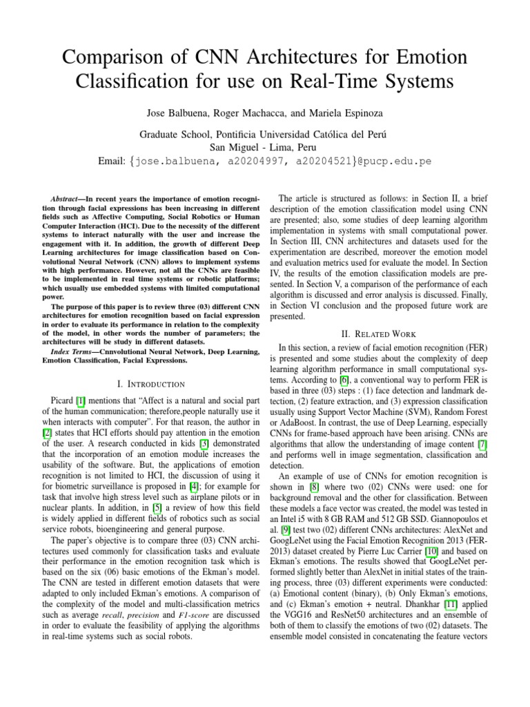 Paper - Deep - Learning - Emotion Detection PDF | PDF | Deep Learning ...