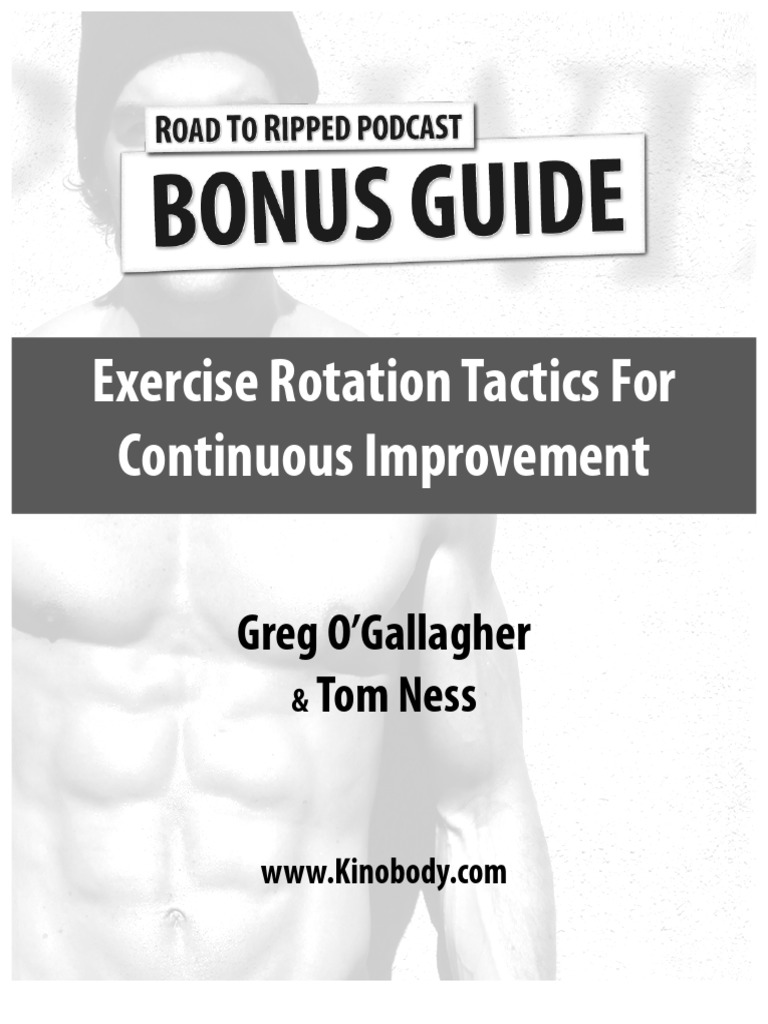 Exercise Rotation Tactics For Continuous Improvement: Greg O'Gallagher ...