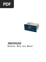 HL318L Weighing Scale Manual | PDF | Weight | Parameter (Computer ...
