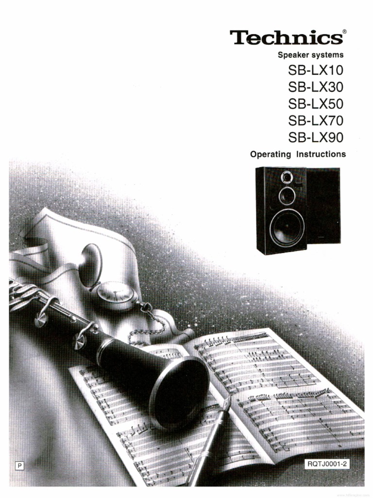 Hfe Technics sb-lx10 lx30 lx50 lx70 lx90 en PDF | PDF