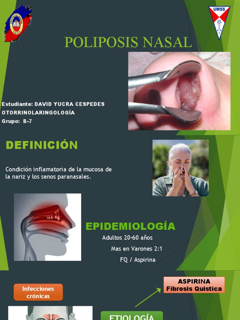 Poliposis Nasal: Causas y Tratamiento | PDF