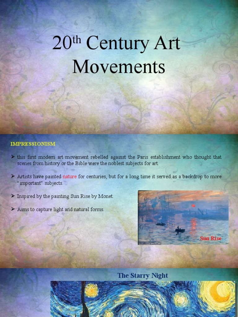 Art Movement - Grafil | PDF | Surrealism | Expressionism