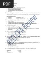 Quiz Week 2 No Answer | PDF | Gross Income | Capital Gains Tax