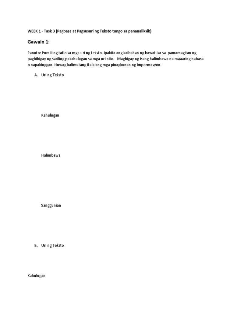 Task 3-Week 1 | PDF