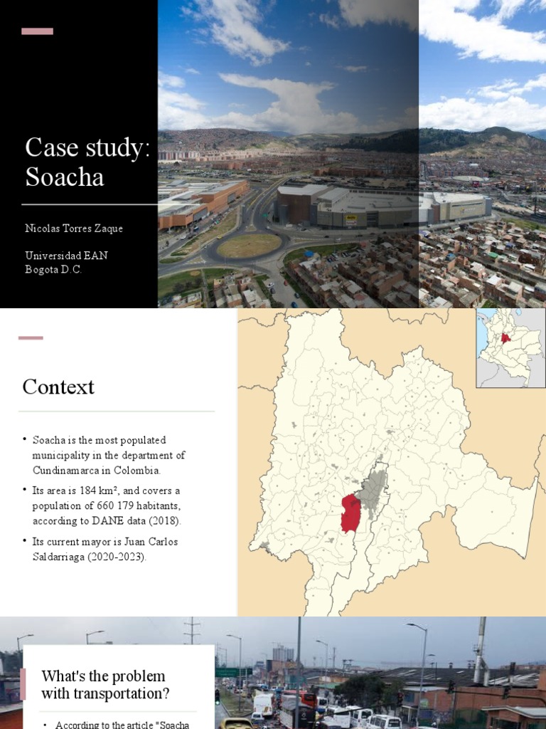 Case Study: Soacha: Nicolas Torres Zaque Universidad EAN Bogota D.C | Download Free PDF | Bogotá ...