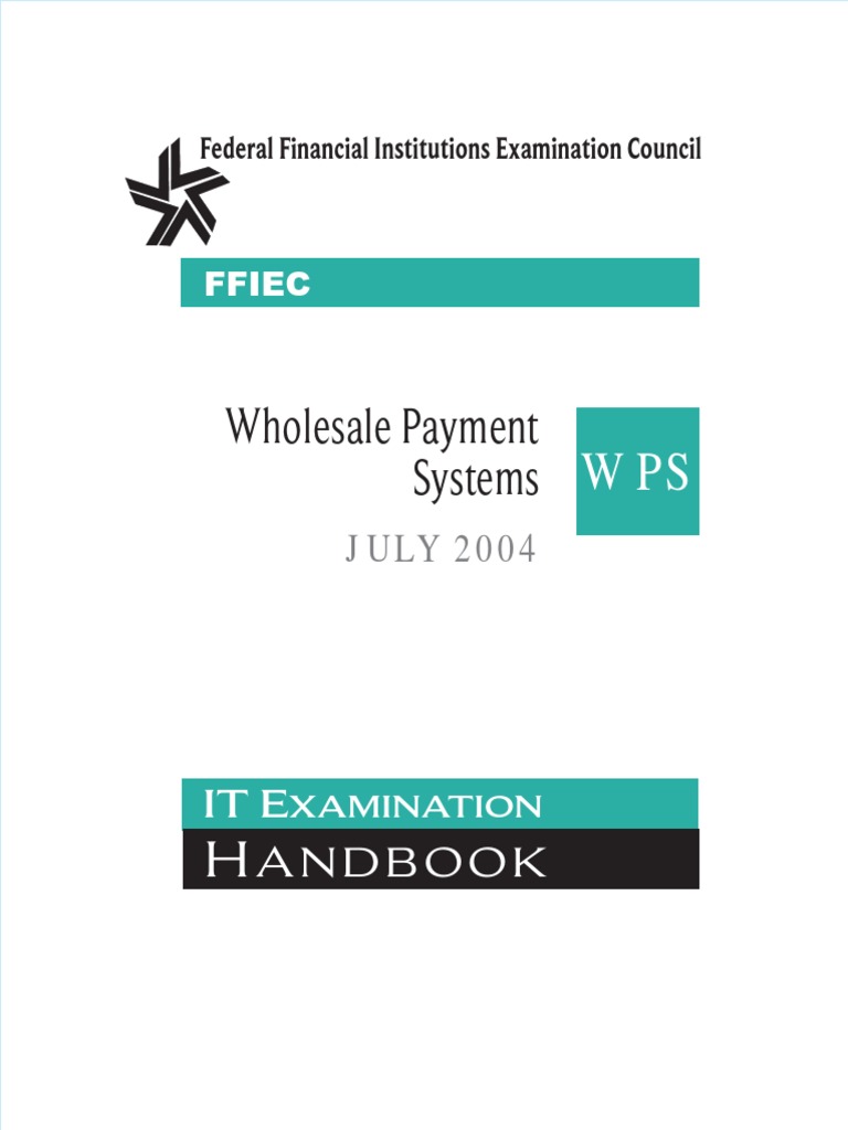 Wholesale Payment Systems IT Booklet | PDF | Clearing (Finance) | Fedwire